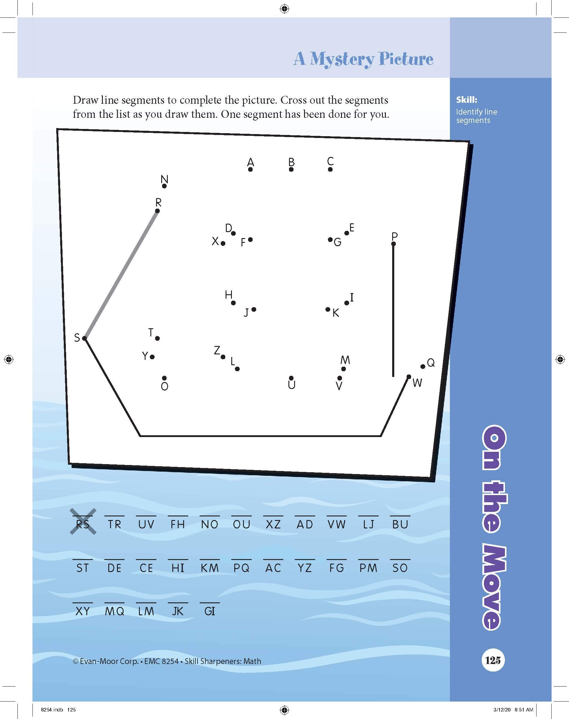 Skill Sharpeners Math Grade 4 Activity Book revised edition