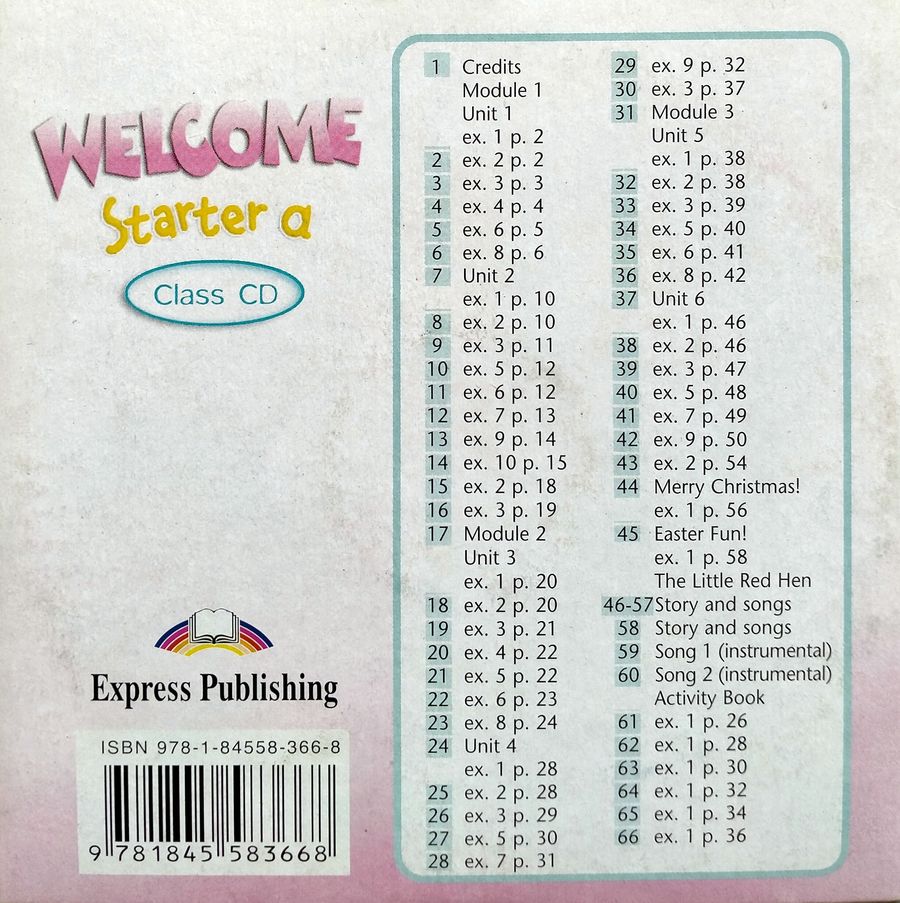 Welcome Starter a Class CD